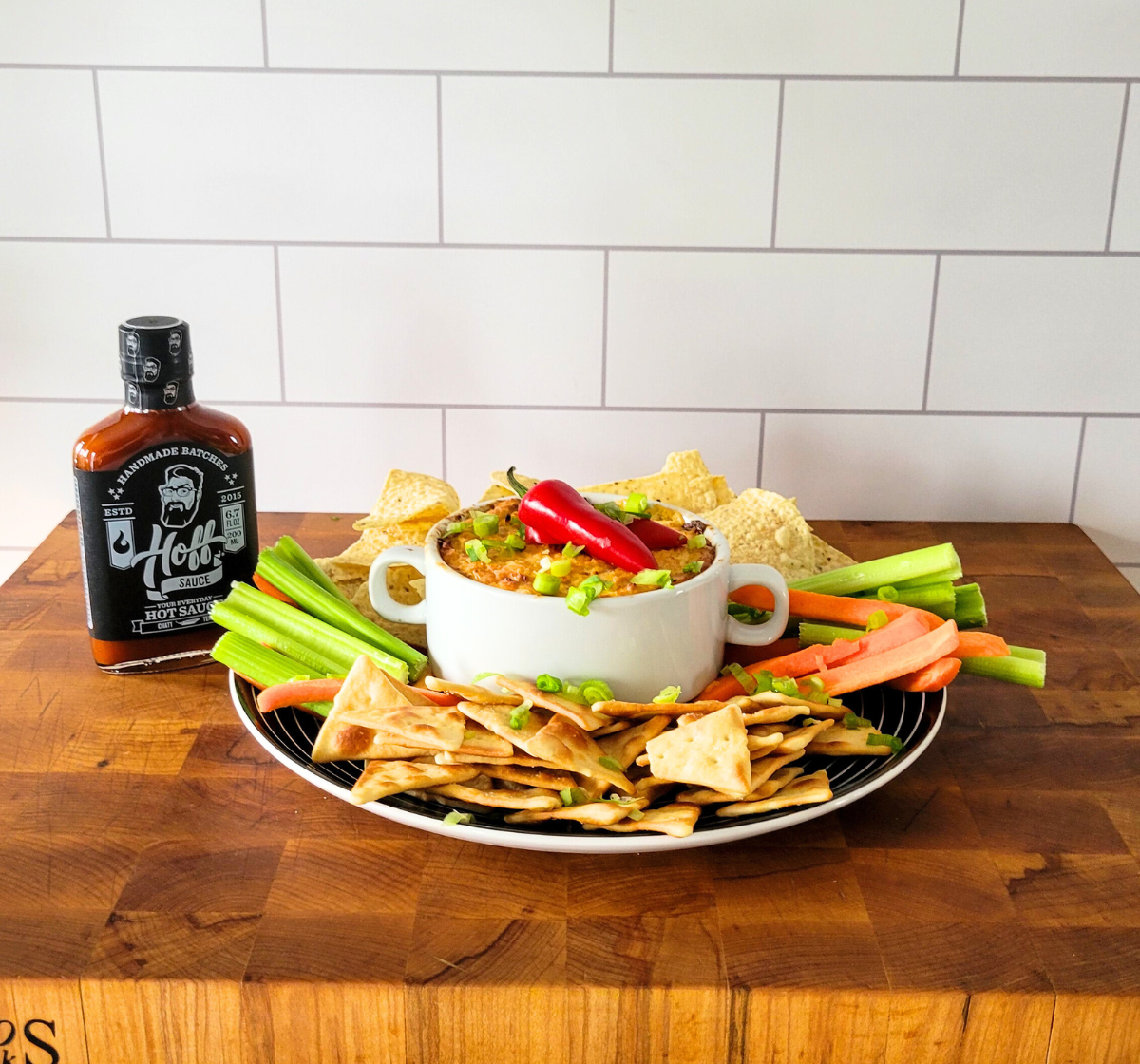 Hoff's Sizzlin' Buffalo Chicken Dip – Hoff & Pepper